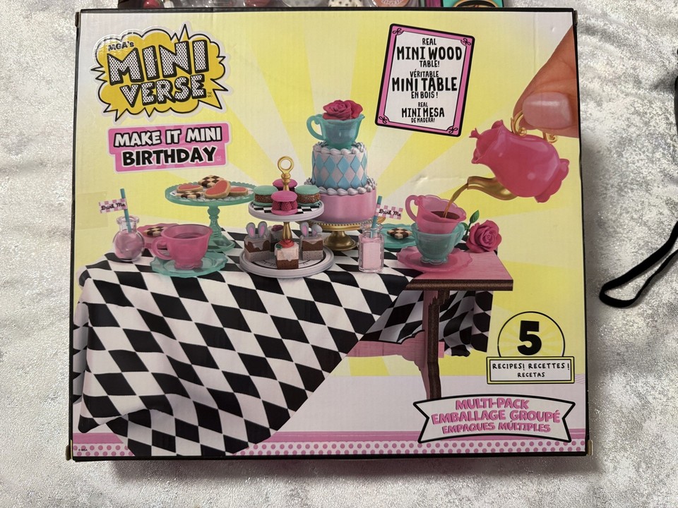 MGA Miniverse Make It Mini Birthday Multi-pack Wonderland Box Set!! New ...