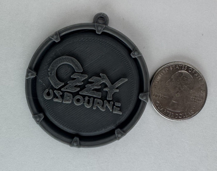 Ozzy Osbourne Set of 2 Memorabilia 3d Print PVC Key Chain Keychain ...