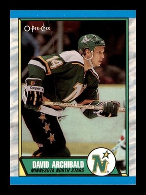 Dave Archibald #10 1989-90 O-Pee-Chee Minnesota North Stars | eBay