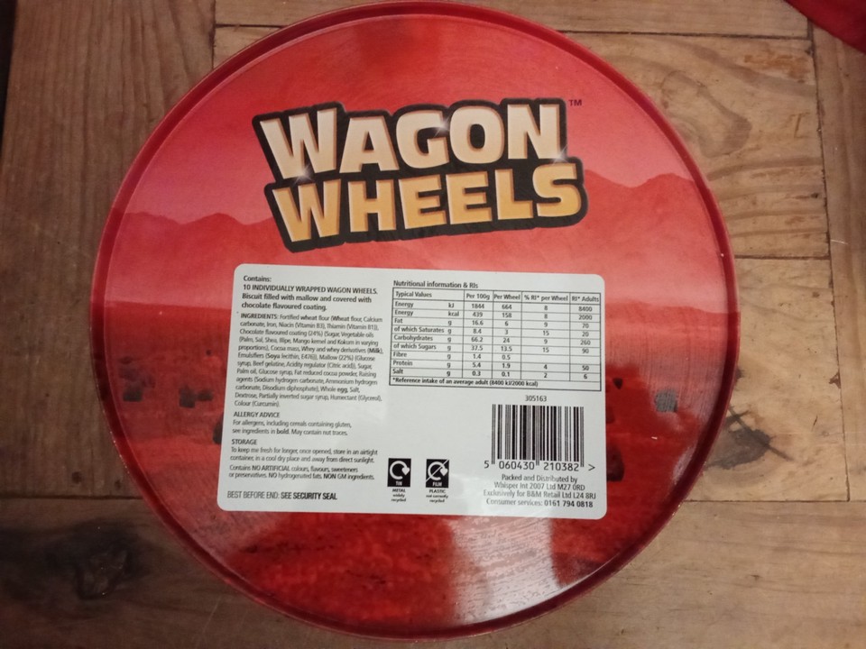 Wagon Wheel Limited Edition tin | eBay UK