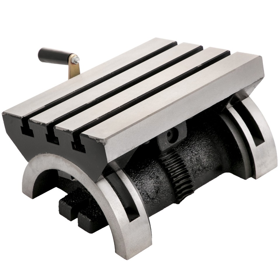 VEVOR 10x7" Tilting Milling Table - Adjustable Angle Plate for Milling ...