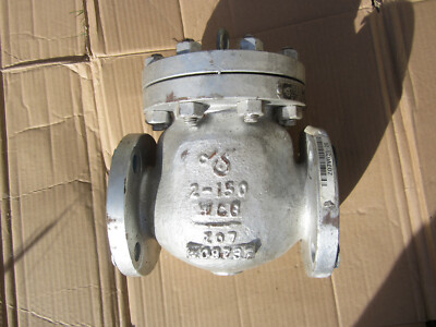 2'' DSI Valve # 137 150# Carbon Steel Flanged End Swing Check Valve New ...