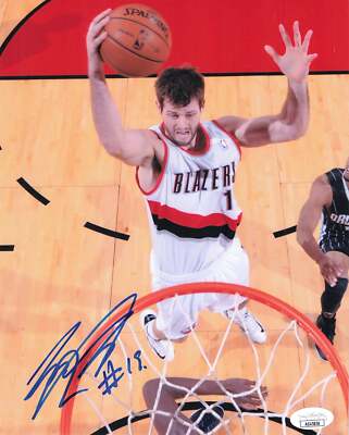 Joel Freeland signed 8x10 photo JSA Portland Trailblazers Autographed ...
