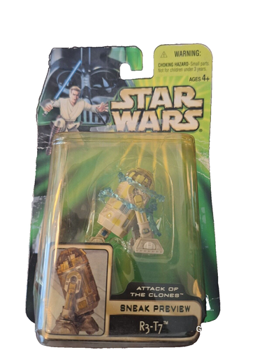 Star Wars Aotc Sneak Preview R3-T7 Astromech Droid Action Figure (Used ...