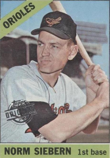 2015 Topps - Originals Buybacks Norm Siebern #1966-14 for sale online ...