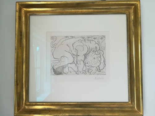 PABLO PICASSO "Minotaure Blesse" (Wounded Minotaur) 1933 | Signed ...