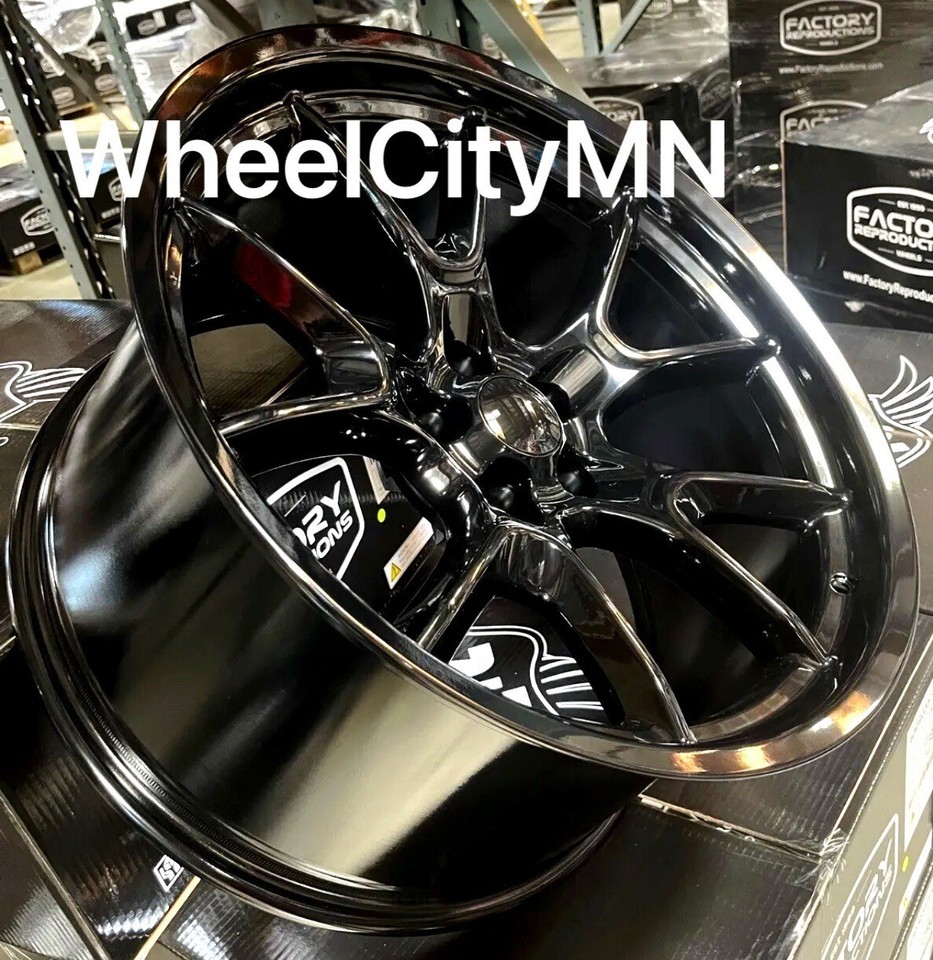 20” black Dodge Anniversary Charger SRT wheels flow formed light weight ...