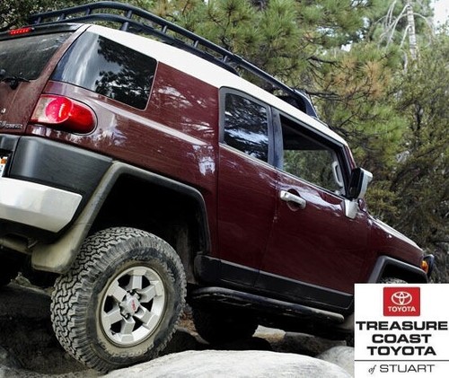 NEW OEM TOYOTA FJ CRUISER 2007-2014 ROCK RAILS 2 PEICE SET | eBay