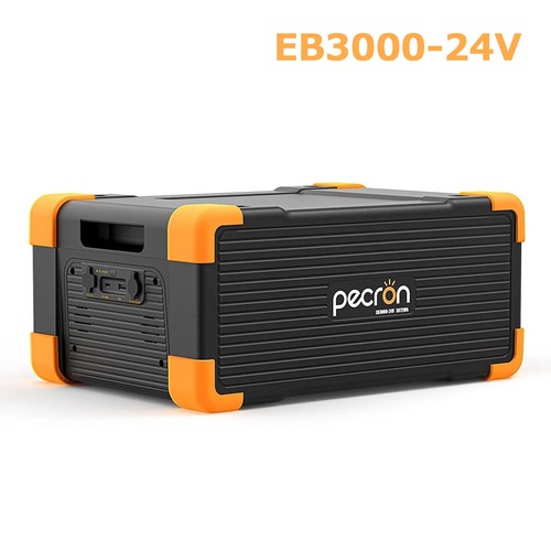 PECRON EB3000 3072Wh Expansion LiFePO4 Battery for E2000LFP Portable ...