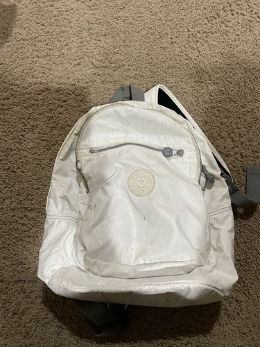 Kipling white medium backpack | eBay