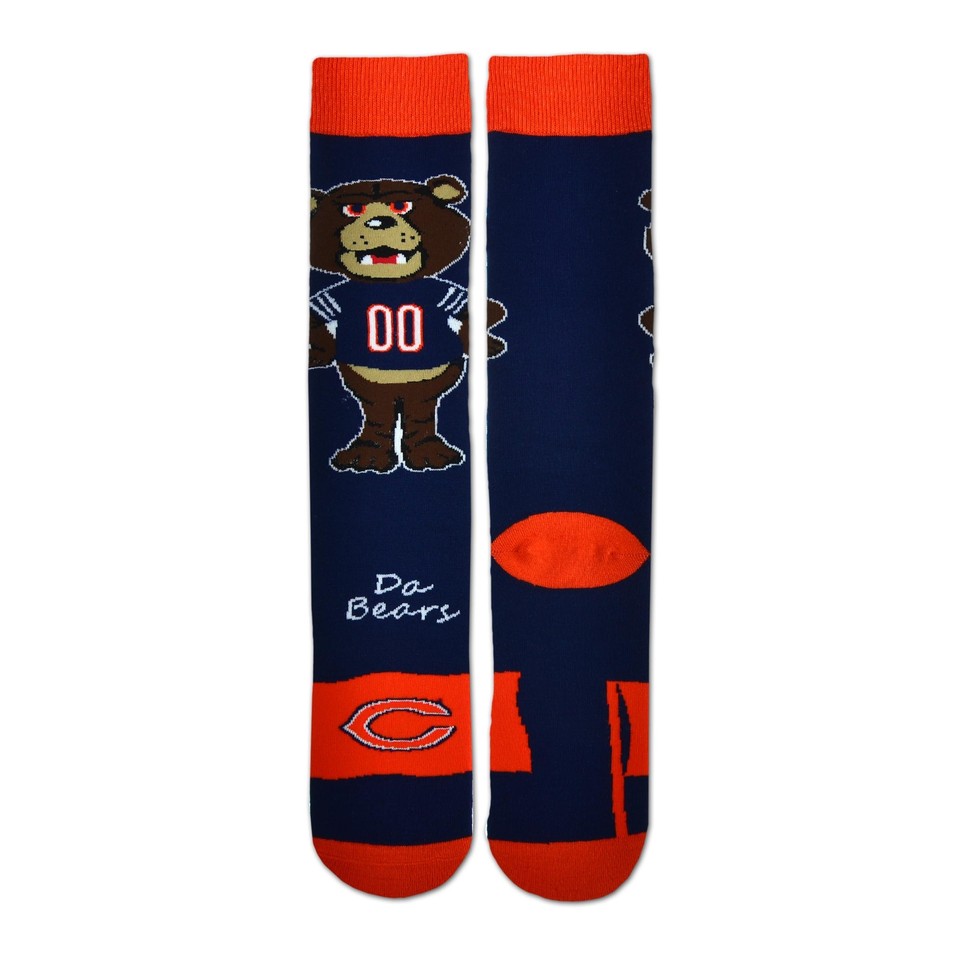 Chicago Bears Flag Promo Crew Socks | eBay