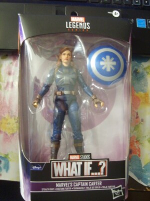 2021 HASBRO~MARVEL LEGENDS~WHAT IF...?~CAPTAIN CARTER~6" ACTION FIGURE ...