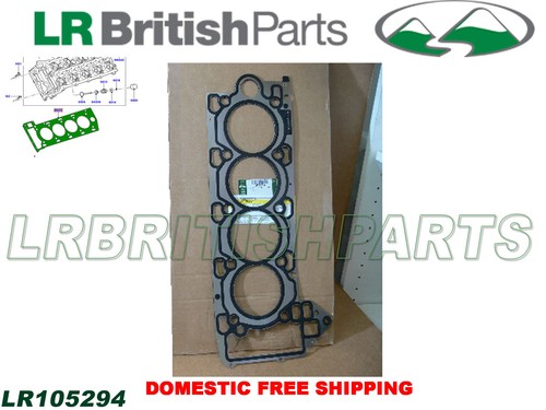 GENUINE LAND ROVER CYLINDER HEAD GASKET 5.0L & 5.0L SC RH LR105294 | eBay