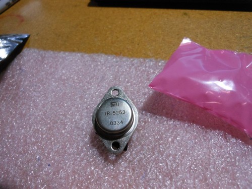 STI TRANSISTOR PART # IR5253 NSN: 5961-01-188-6385 | eBay
