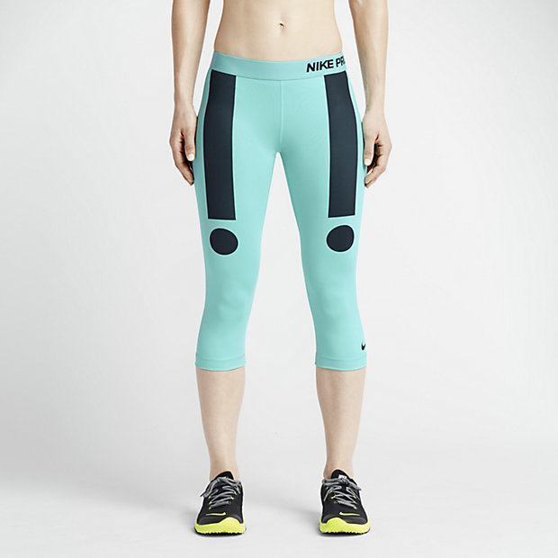Nike Pro 651341 Women's Circulo Capris Training Running Tennis Capri ...