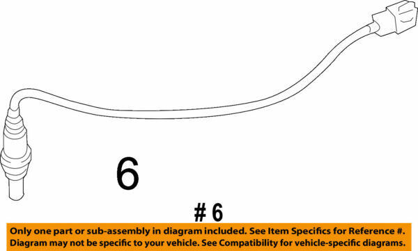 89467-33180 Toyota Sensor, air fuel ratio 8946733180, New Genuine OEM ...