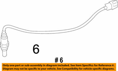89467-33180 Toyota Sensor, air fuel ratio 8946733180, New Genuine OEM ...