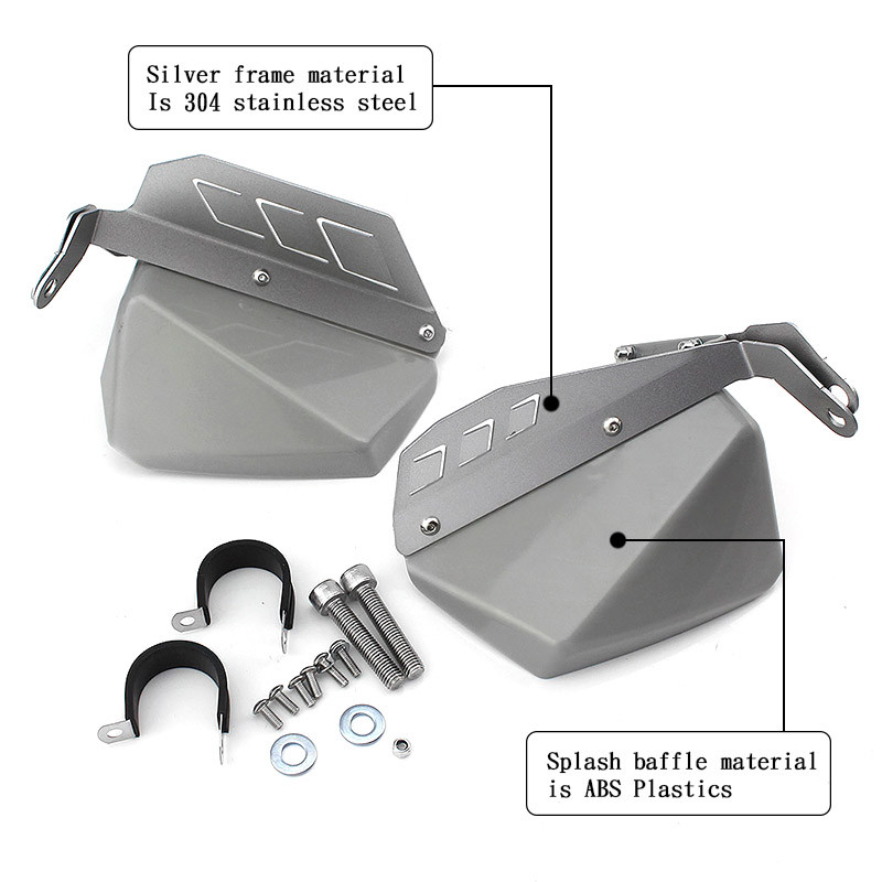 Foot Feet Splash Guard Plate Cover Protector For BMW R1200GS LC ADV ...