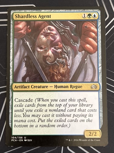 1x Shardless Agent (104) Planechase 2012 Edition LP MTG Magic the ...