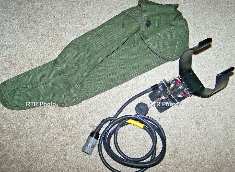 J37 Telegraph Key Morse Harris Radio CW U/229 J45 Knee Mount + PRC 25 ...