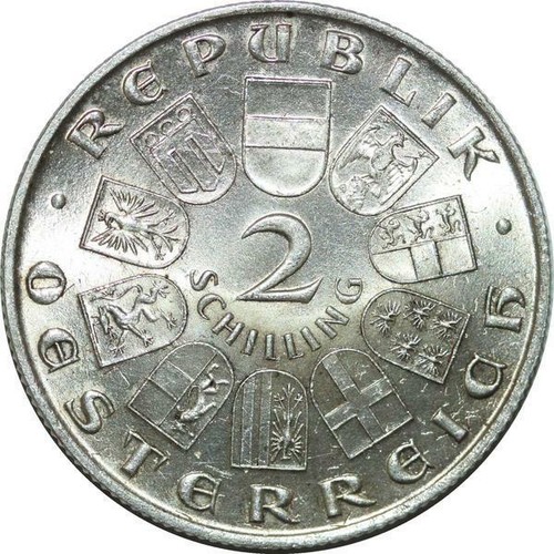 P4718 Austria 2 Shilling Dr. Ignaz Seipel 1876 1932 Silver UNC | eBay
