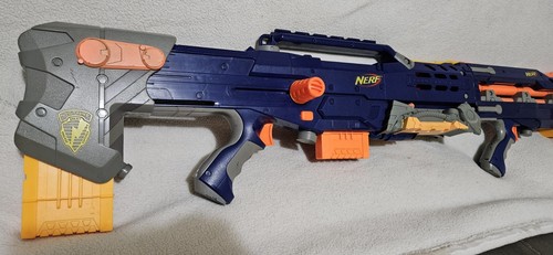 Nerf N-Strike Blue Longshot CS-6 Sniper Rifle Blaster | eBay
