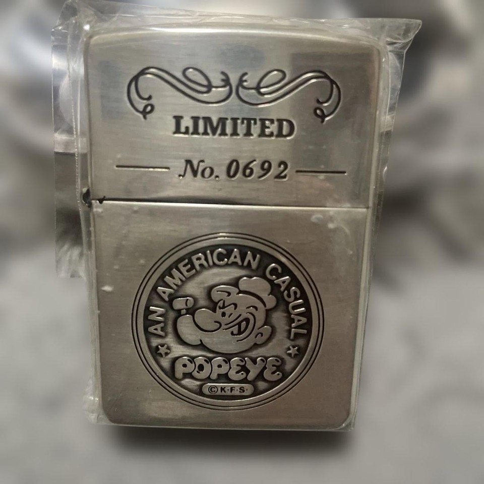 Popeye Limited zippo | eBay