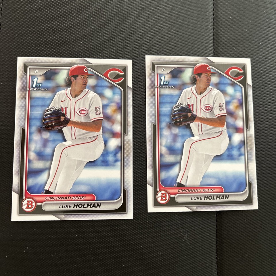 (2) 2024 Bowman Draft Luke Holman 1st Chrome #BDC-100 Lot | eBay
