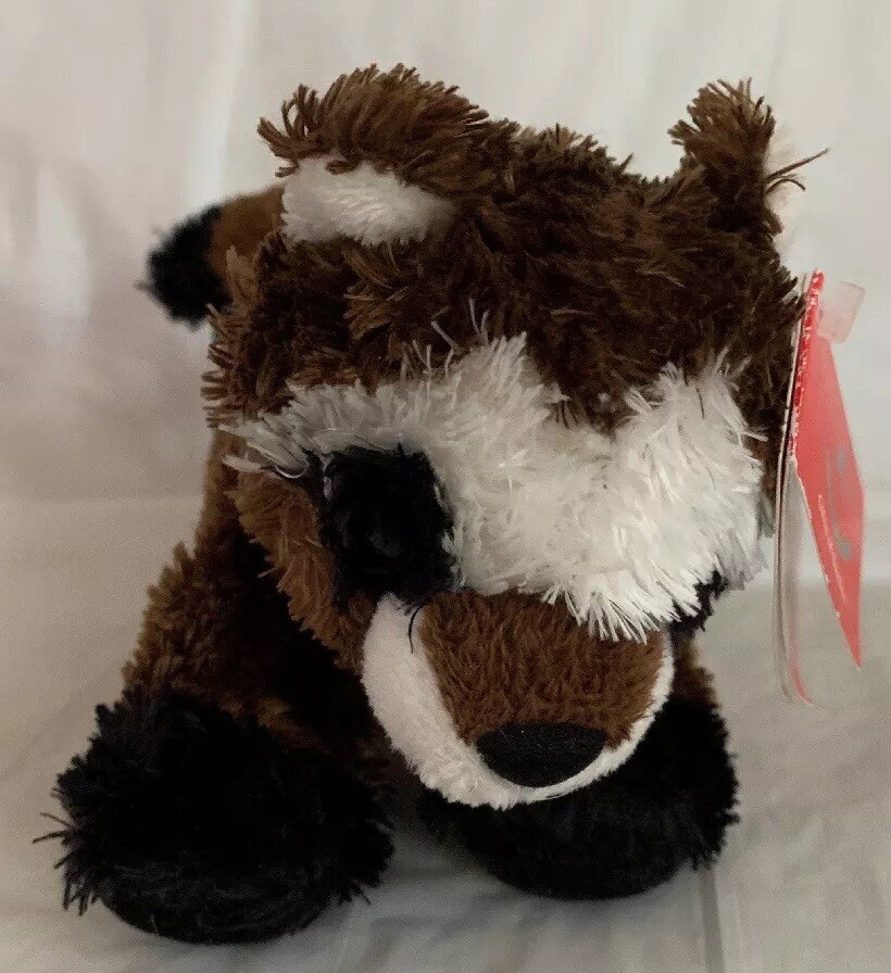 AURORA MINI FLOPSIE RINGO Raccoon 8" BEANBAG PLUSH NEW 16490 | eBay