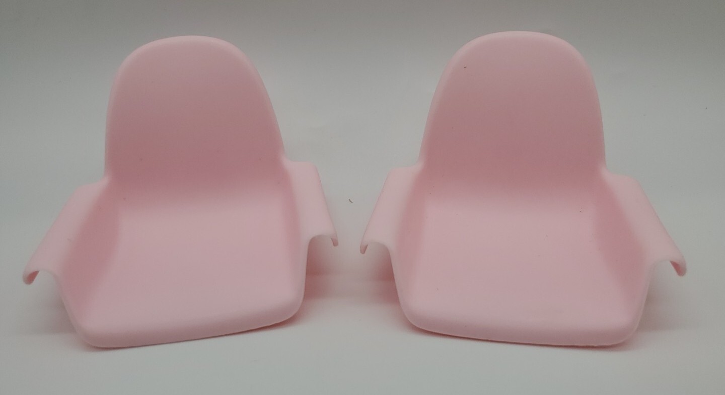 Vintage Barbie Pink Pool Chairs lot of (2) | eBay