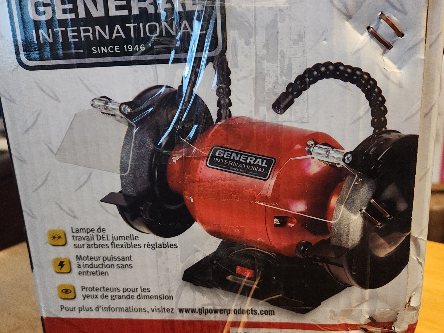 General International BG6001 6 Inch Bench Grinder for sale online | eBay