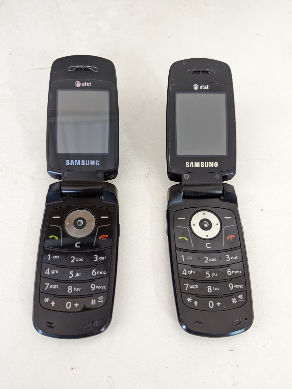 Lot Of Two Samsung SGH-A437 - Gray (AT&T) Flip Phones Untested | eBay