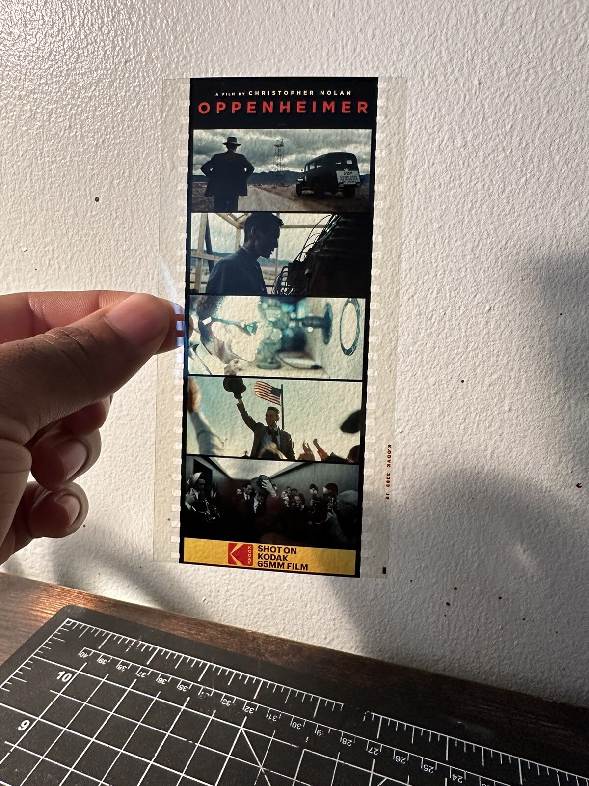 Oppenheimer Kodak 70mm Film Strip Promotional Filmstrip Christopher ...