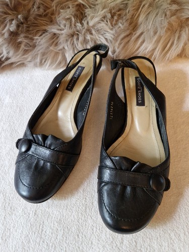 GÖRTZ SHOES * Sling Ballerina / Sling Pumps * Größe: 39 * Leder ...