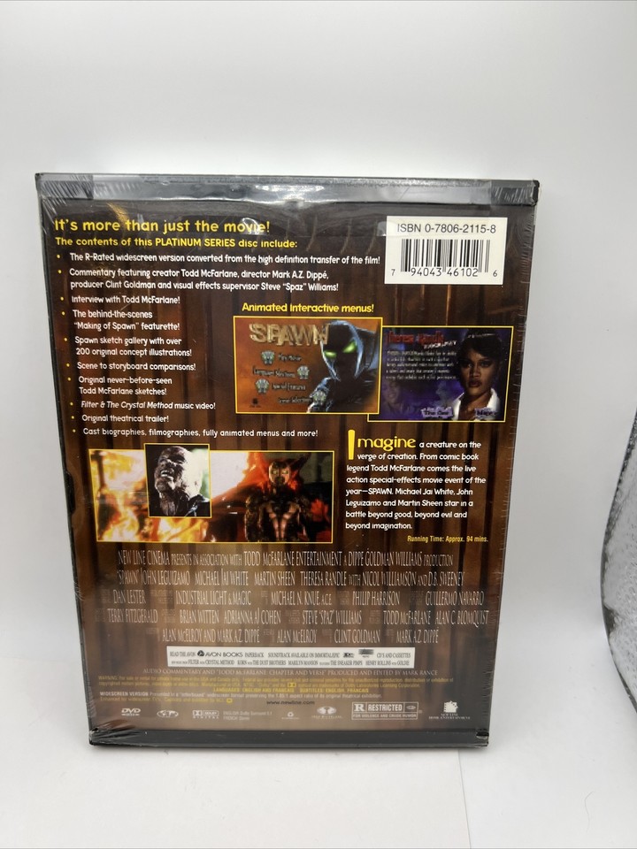 Spawn DVD 794043461026 | eBay