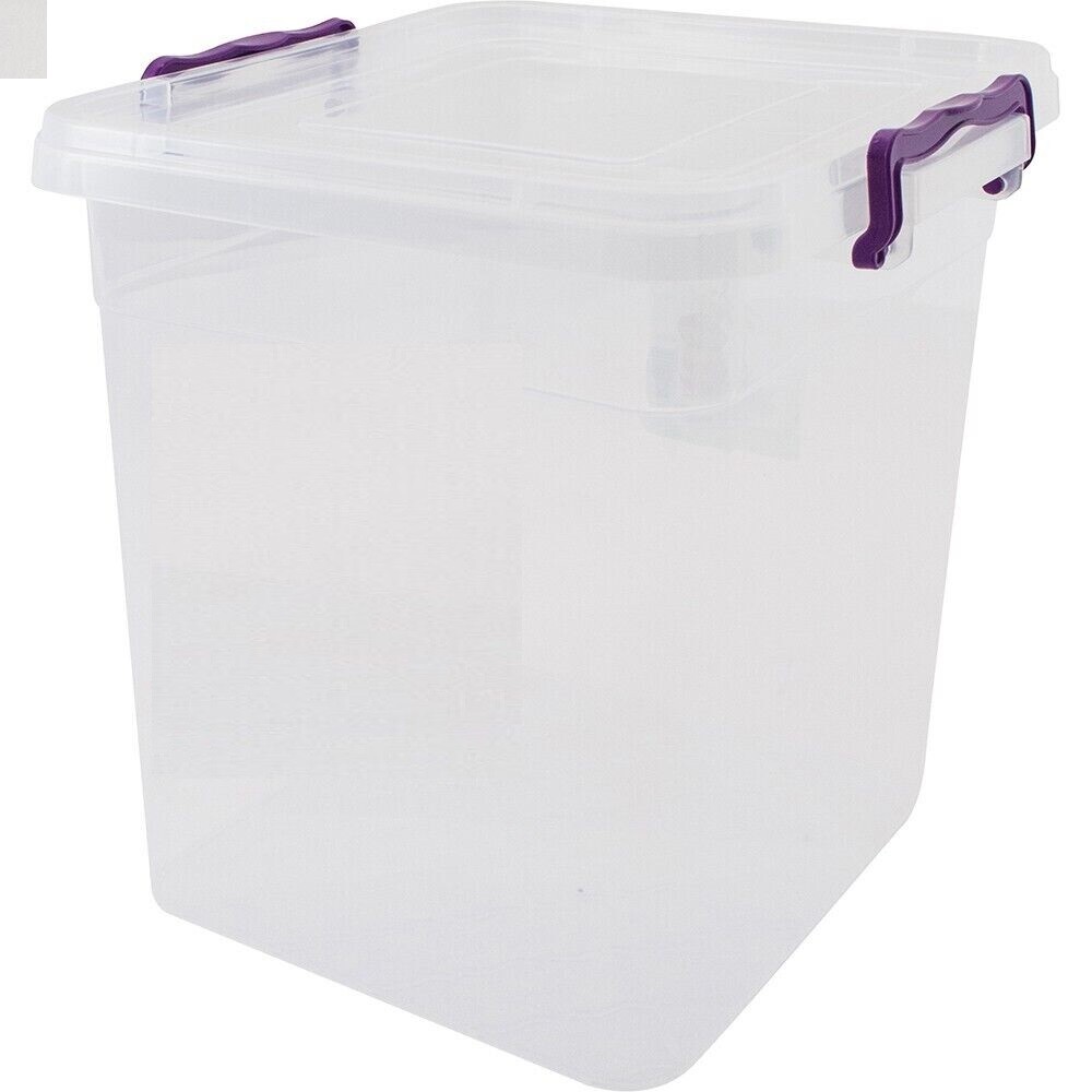Clear Plastic Storage Tubs