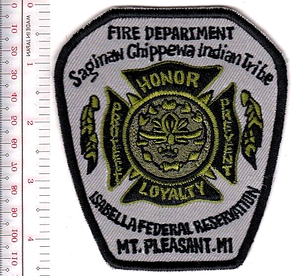 American Indian Tribal Fire Department Michigan Saginaw Chippewa Tribe ...