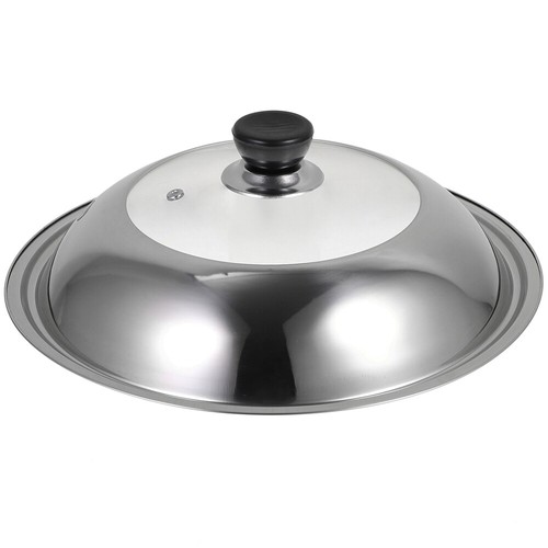 Meal Pot Cover Cheese Melting Dome Pot Cover Cooking Steaming Dome Lid ...