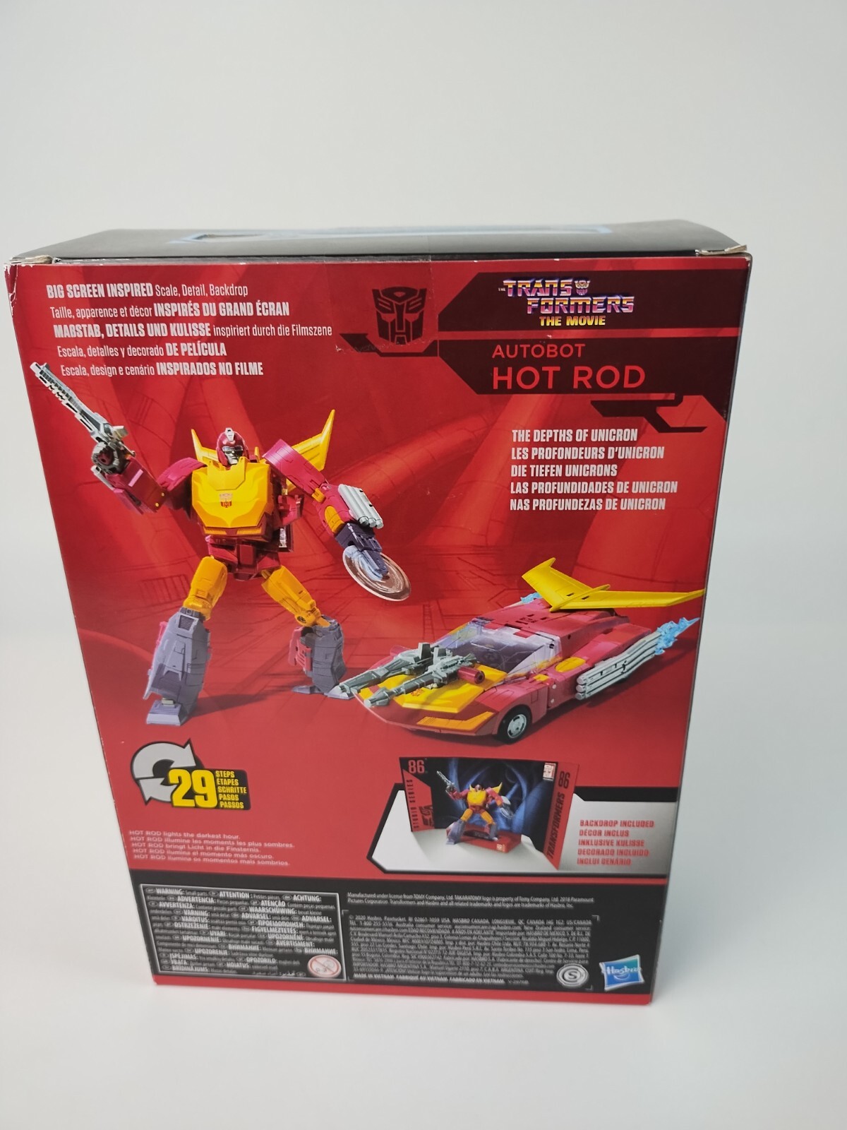 Hasbro Transformers Studio Series 86 Hot Rod NIB 630509974931 | eBay