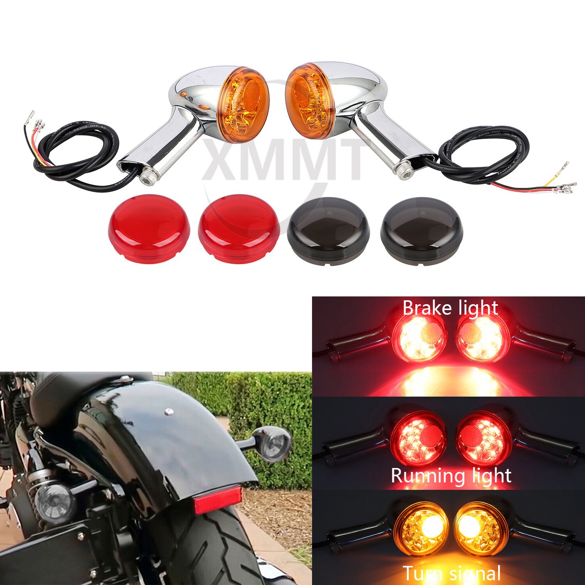 Victory Kingpin Rear Led Turn Signals Rear LED Turn Signal Kit For