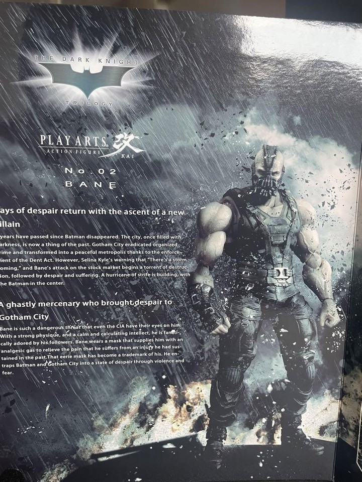 Bain Batman Play Arts Amendment | eBay