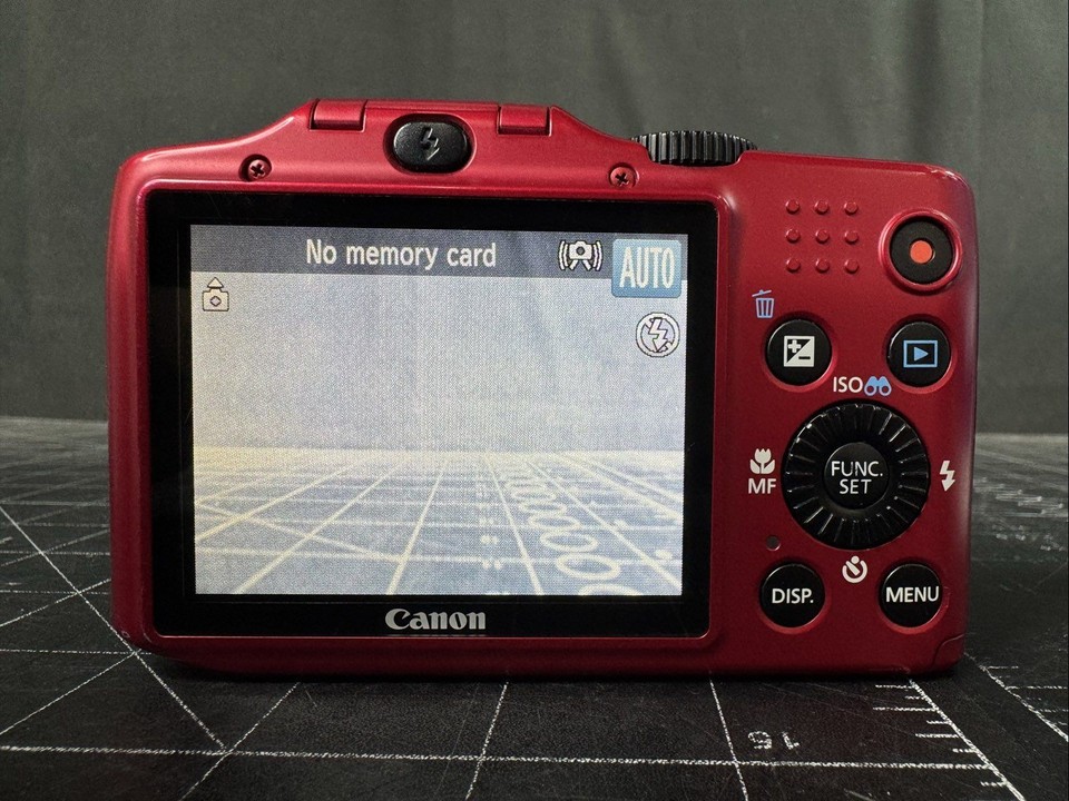 Canon PowerShot SX160 IS 16MP 16x Zoom Compact Digital Camera - Red | eBay