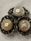 Antique Miriam Haskell Style Faux Pearl Broach | eBay