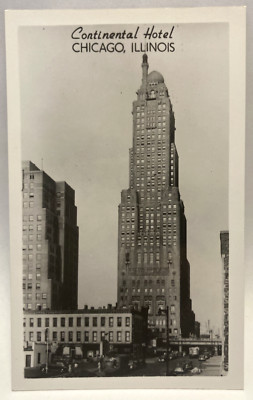 RPPC Continental Hotel, Chicago, Illinois IL Vintage Postcard | eBay