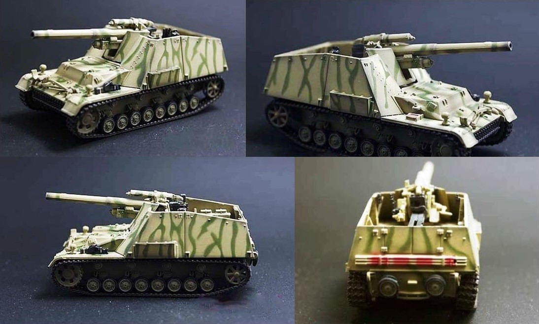 PANZERKAMPF PAN12033PB 1/72 GERMAN ARMY HUMMEL 15 CM SELF PROPELLED GUN ...