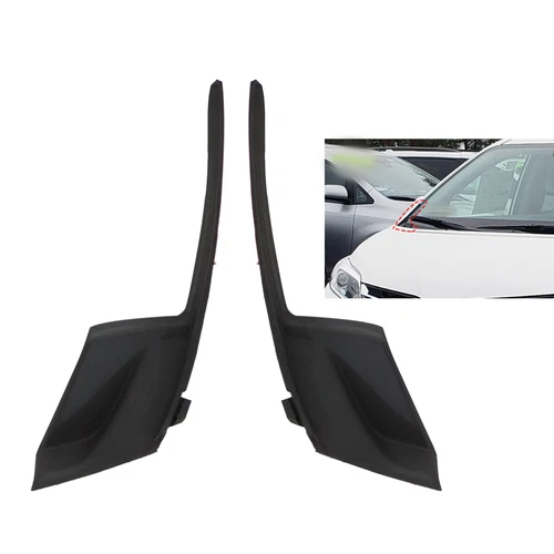 For Toyota Sienna Front Windshield Wiper Side Cowl Extension Cover Trim ...