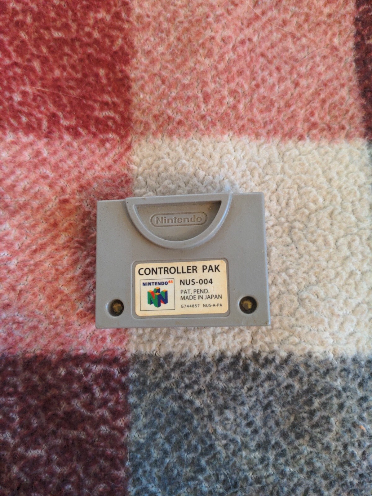 N64 Controller Pak NUS-004 Nintendo 64 Memory Card 256KB US Stock | eBay