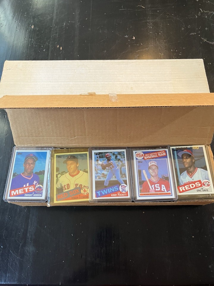 1984-1985 Topps Baseball Complete Sets- Well Taken Care Of. | eBay