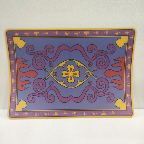 Tapis de clavier Disney Aladdin Jasmine Genie Magic Carpet Food Plate ...