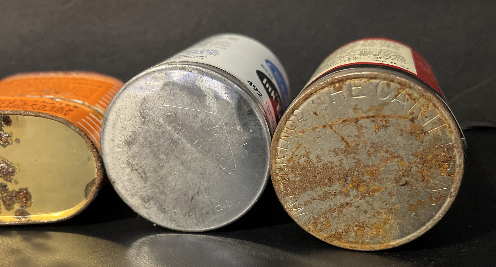 Vintage Lot Of 4 Tins- Carter’s & Stanford’s Ink Eraser/Eradicator ...